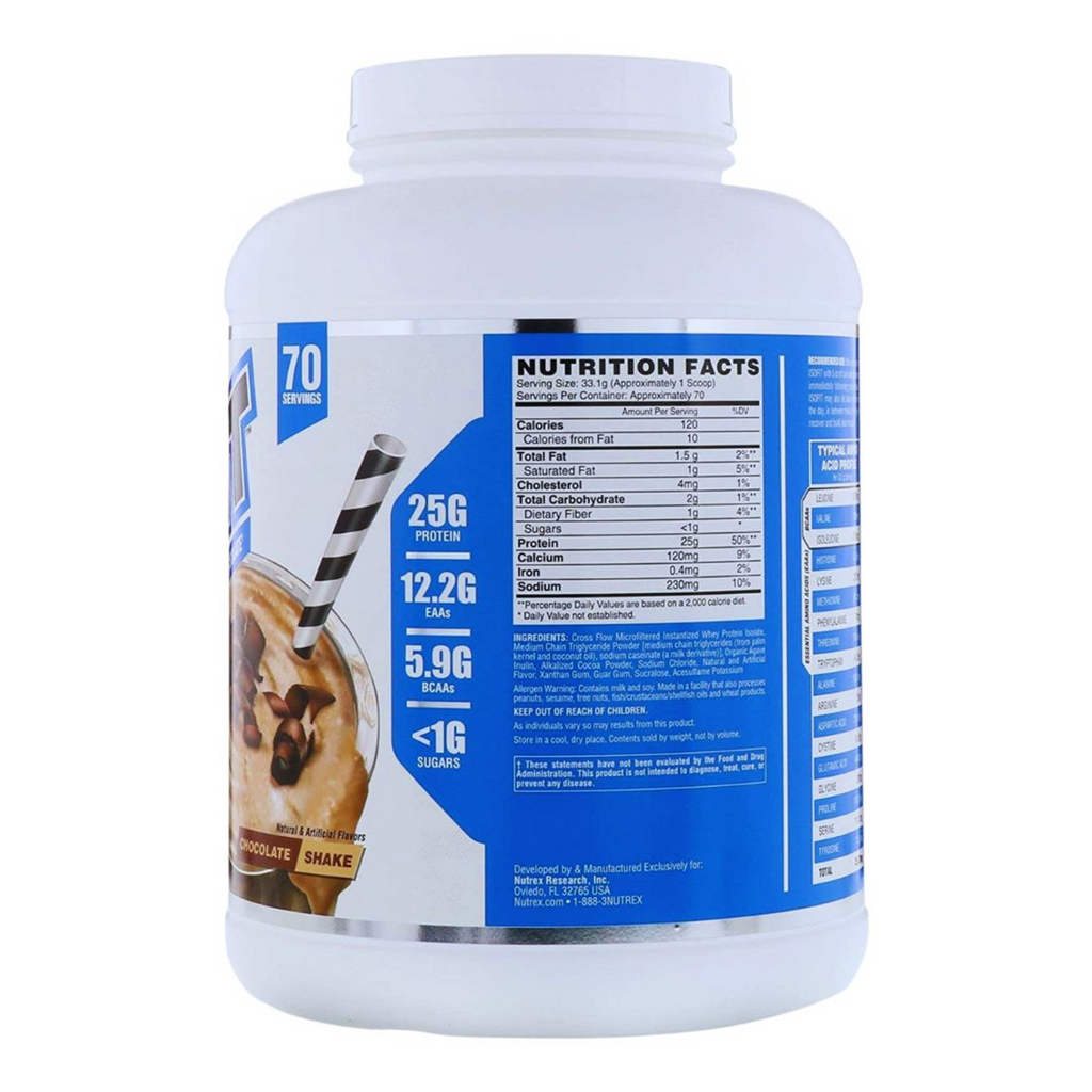 Nutrex Research Isofit Whey Protein Isolate – Fitfreak Supplements